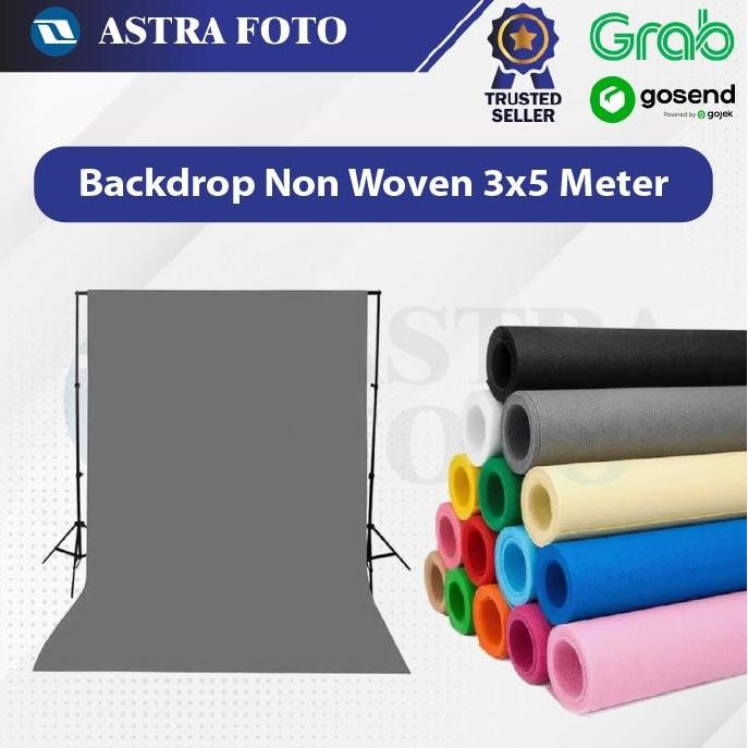 Jual Background Non Woven 3x5 Meter - Kain Backdrop Studio Foto & Video ...