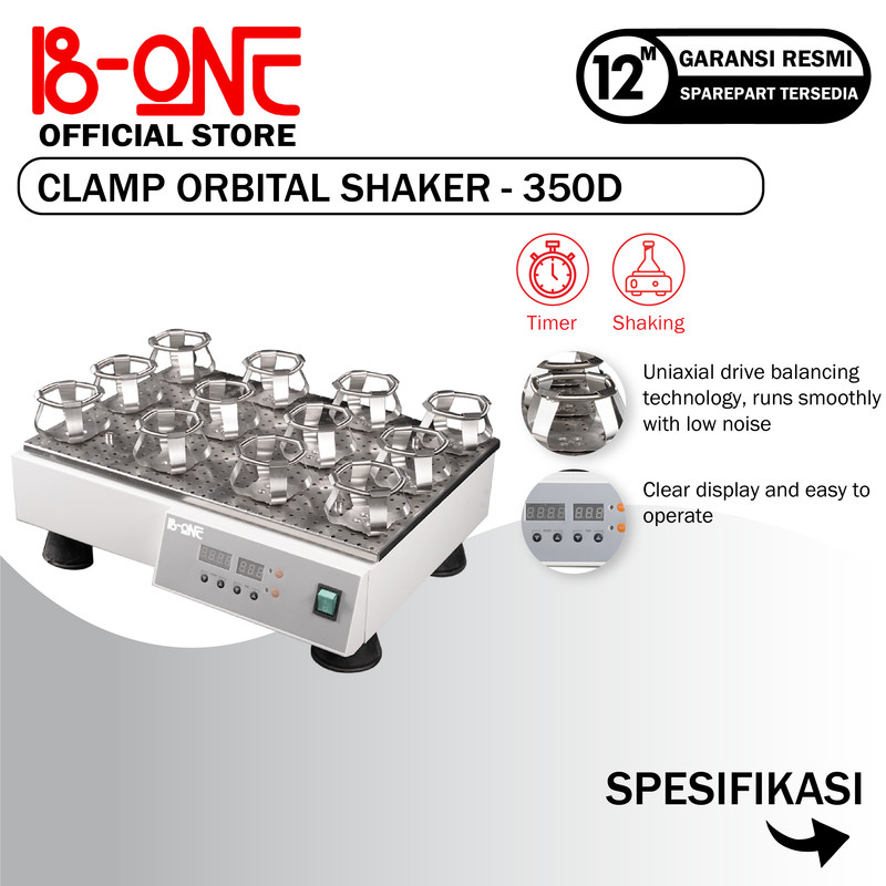 Jual B-ONE Clamp Orbital Shaker Alat Lab - 350D | Shopee Indonesia