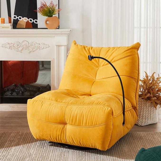 Jual Informa Cheers Melody Sofa Recliner Rocking 1 Seater - Kuning BS ...