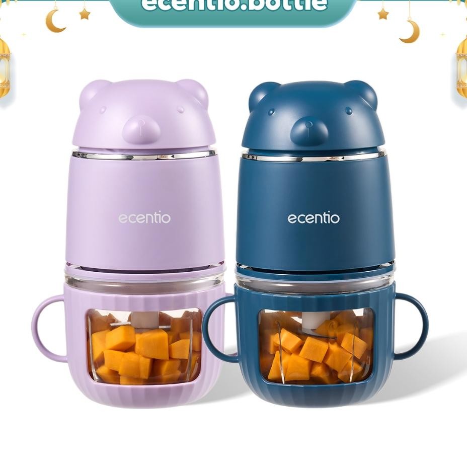 Jual Ecentio Food Chopper Mini Chopper Multifungsi Mpasi 350Ml Blender ...