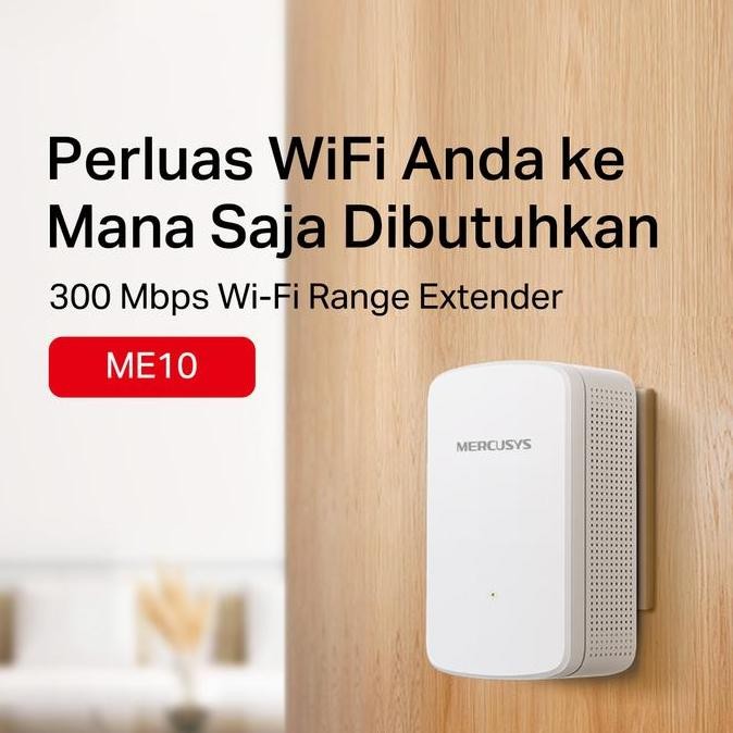 Jual BEBAS ONGKIR - Mercusys ME10 300 Mbps at 2.4 GHz Wi-Fi Range ...