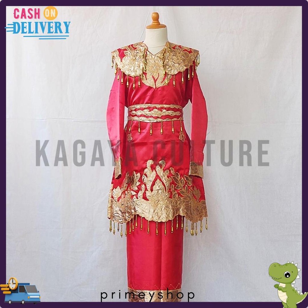 Jual Baju Adat Minang Bordir Cewek Smp Rok Lilit - Baju Tari Bordir ...