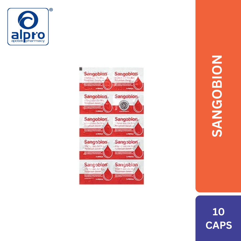 Jual Sangobion Capsule 10S | Shopee Indonesia