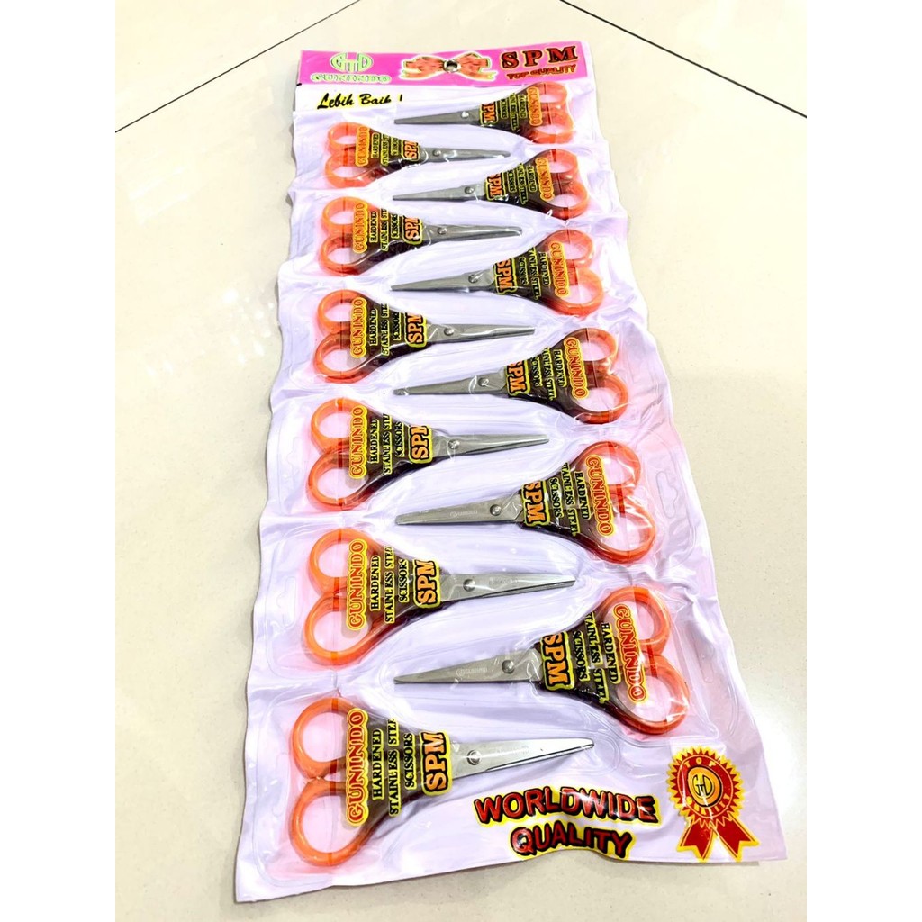 Jual (12 pcs) Gunting Gunindo FM | Shopee Indonesia