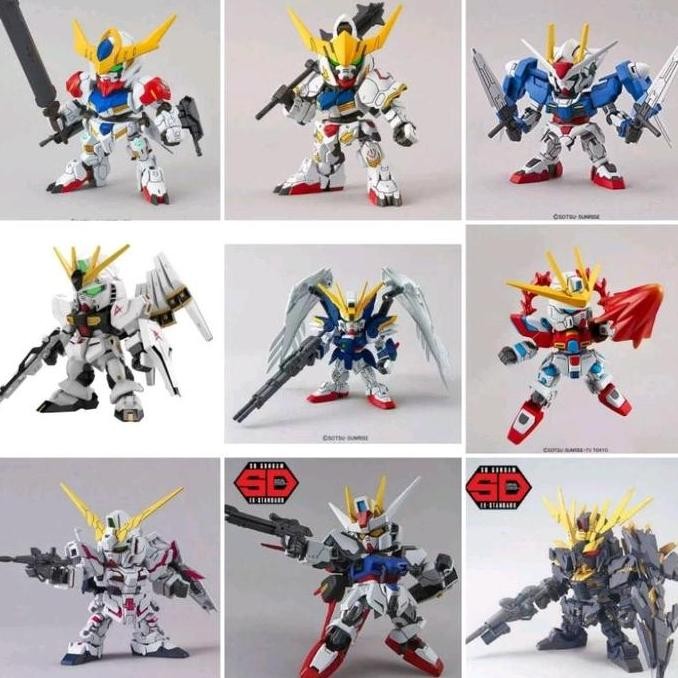 Jual Bandai Gundam Sd Ex Standard Gunpla Mecha Model Mainan Rakitan Nu ...
