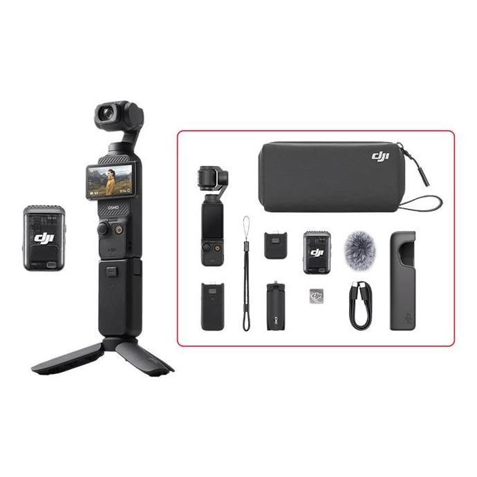Jual DJI POCKET 3 CREATOR COMBO - 1 CMOS POCKET VLOGGING GIMBAL CAMERA GARANSI RESMI - DJI OSMO ...