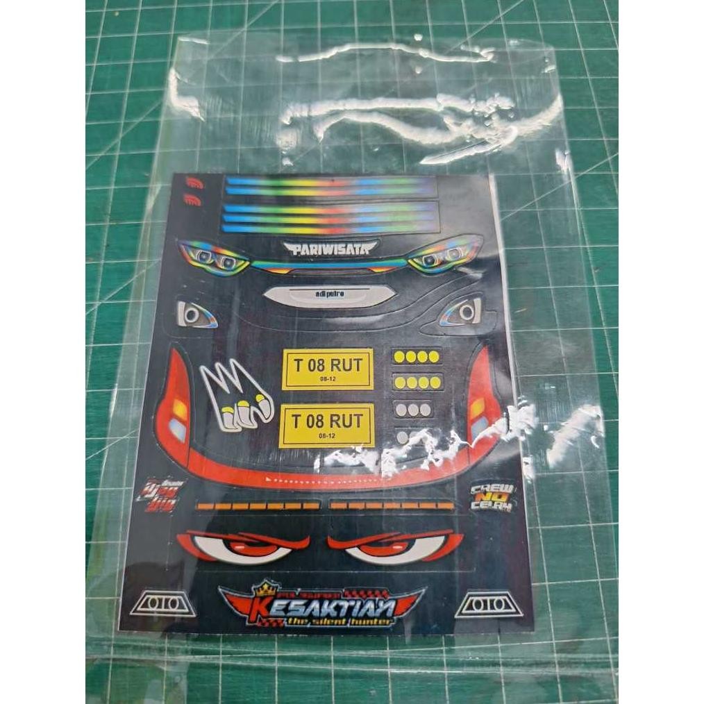 Jual Hjg-7 Stiker Lampu Miniatur Running Bus Jetbus5 Dan Jetbus3 ...
