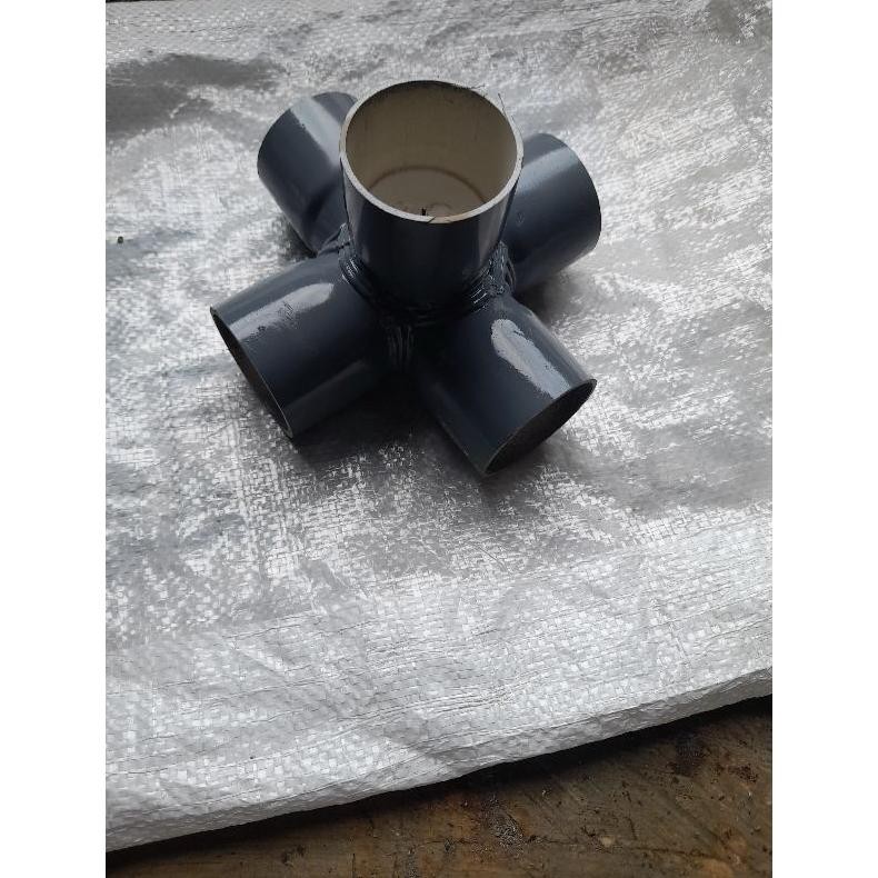 Jual 5 way uk.1 1/4 - 1 1/2 fitting pvc sambungan pipa pvc konektor ...
