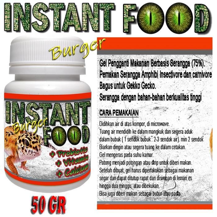 Jual HF INSTAN FOOD LEOPARD GECKO TOKEK PAKAN MAKANAN GECKO PENGGANTI ...