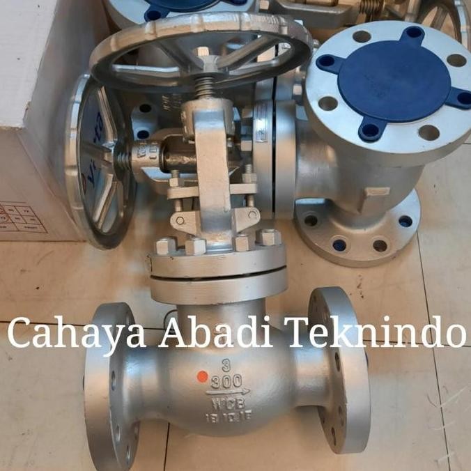 Jual Bst Ready Globe Valve Wcb Ansi 300 Ukuran 3"(Inch) Globe Valve ...