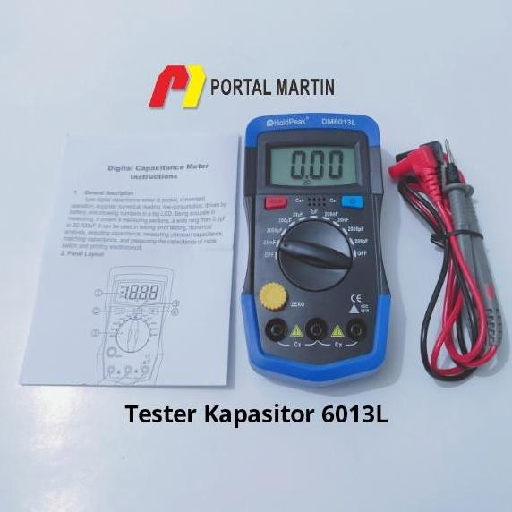 Jual Tester Kapasitor 6013L Digital (Capacitor Tester) | Shopee Indonesia