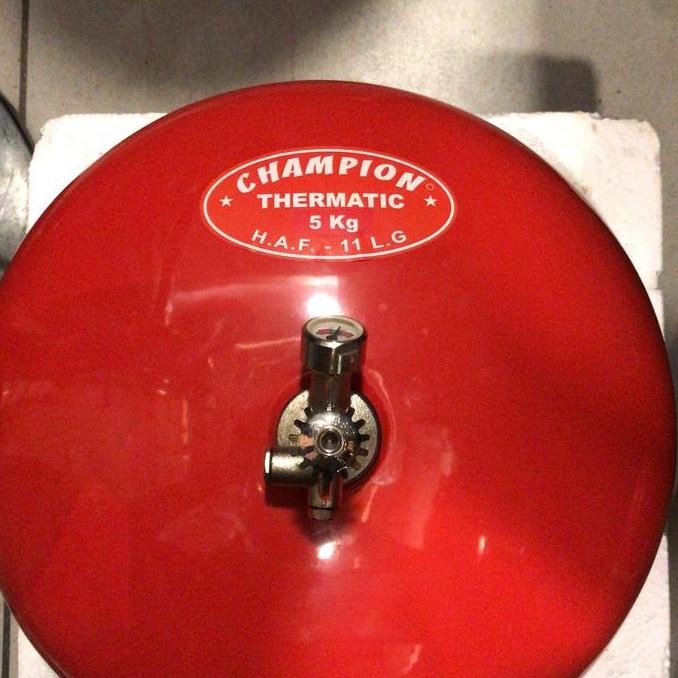 Jual Apar Thermatic Champion 5Kg Liquid Gas Bersih Clean Agent Af11 Co ...