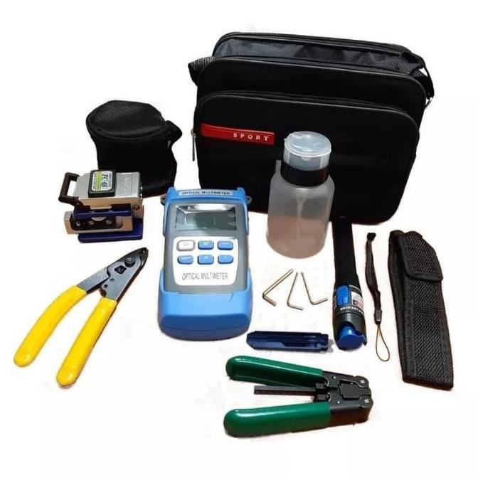 Jual Sporty Tool Kit Set Fiber Optic Lengkap Opm Vfl Cleaver Fo/Optik ...