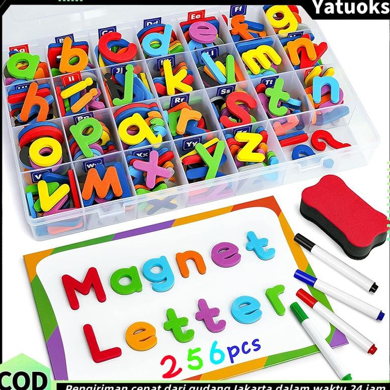 Jual Alfabet Magnet Digital / Media Belajar Anak Terlengkap Magnet ...