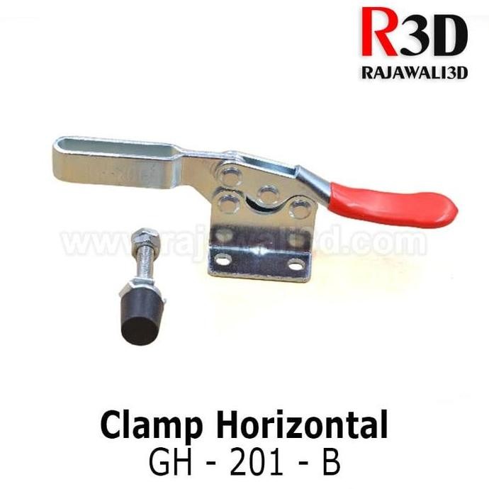 Jual Horizontal Toggle Clamp GH-201-B Quick Clamp 90kg | Shopee Indonesia