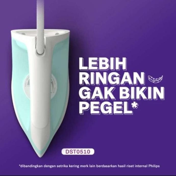 Jual PHILIPS Dry Iron DST0510 Setrika Kering PHILIPS DST-0510 | Shopee ...