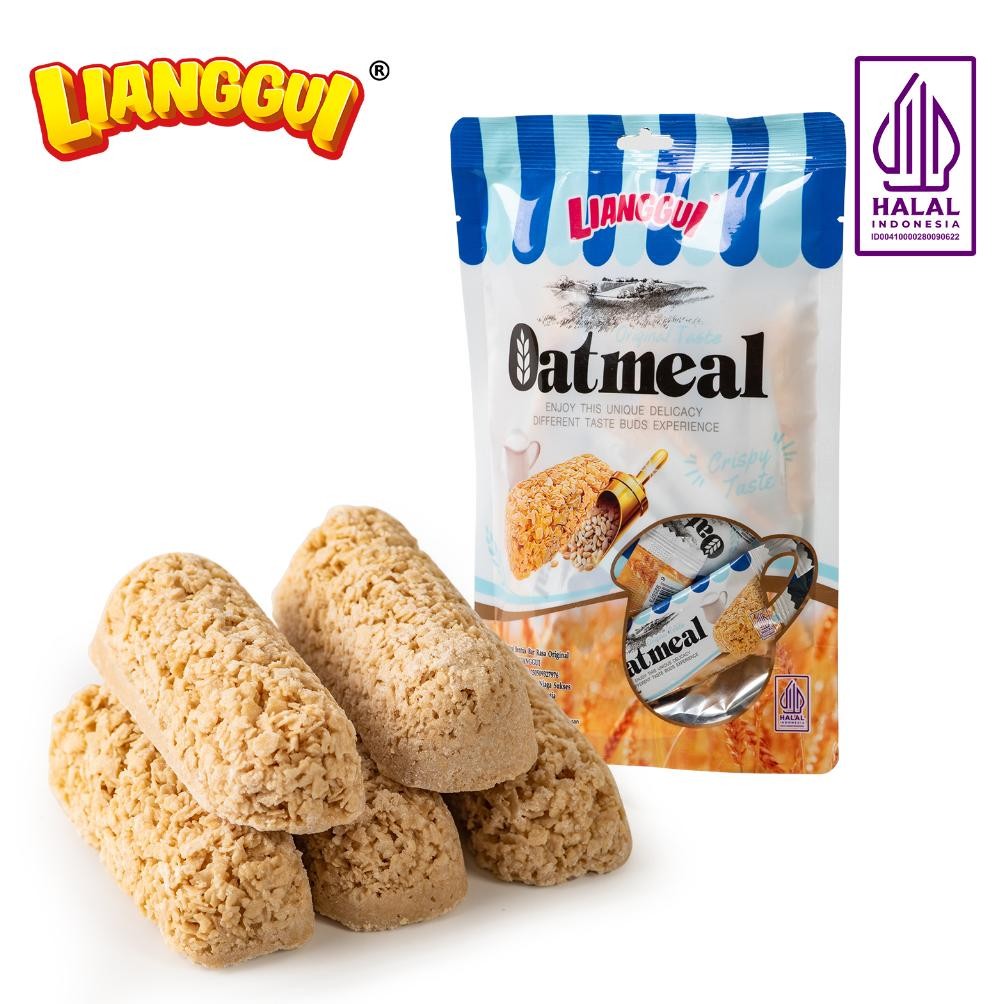 Jual er-23 fbx-4 [HALAL] LIANGGUI OATMEAL Oatmeal Crispy Taste Original ...