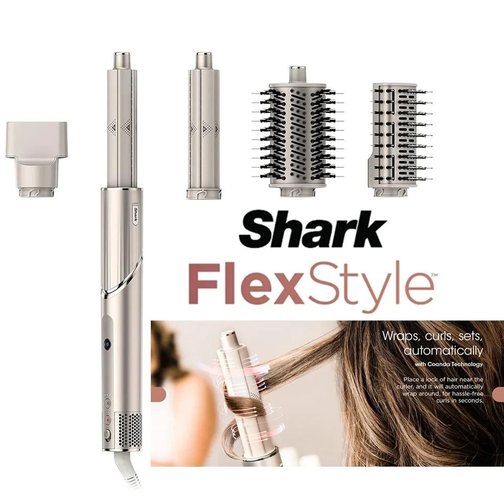 Jual Shark Hd430 Flexstyle Negative Ion Hair Dryer&Air Styler Wrap,5 In ...