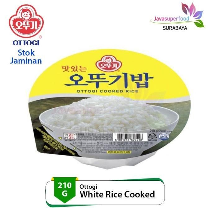Jual (Expert) Ottogi White Rice Cooked 210G Korean / Nasi Putih Instan ...