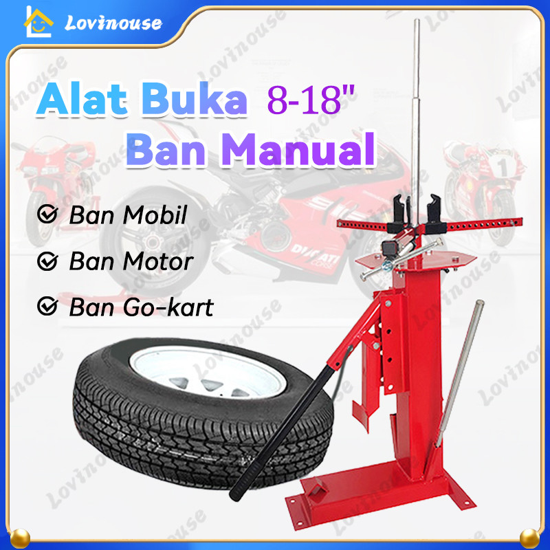 Jual Tyre Changer 8-18" Motor Dan Mobil Mesin Pembuka Ban Manual Motor ...
