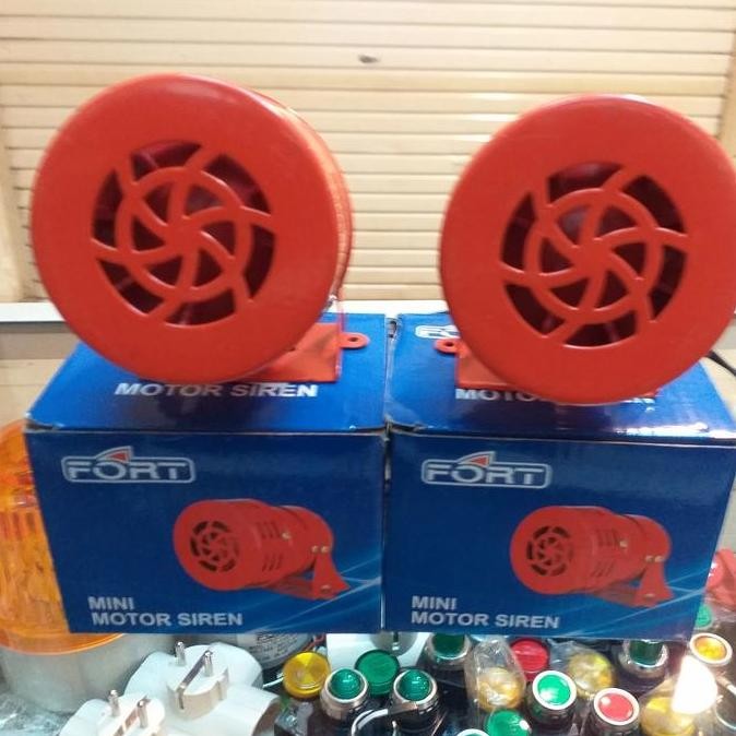 Jual Baby Mini Sirine Motor Alarm Ms 190 Ms-190 Ac 220V Merk Fort ...