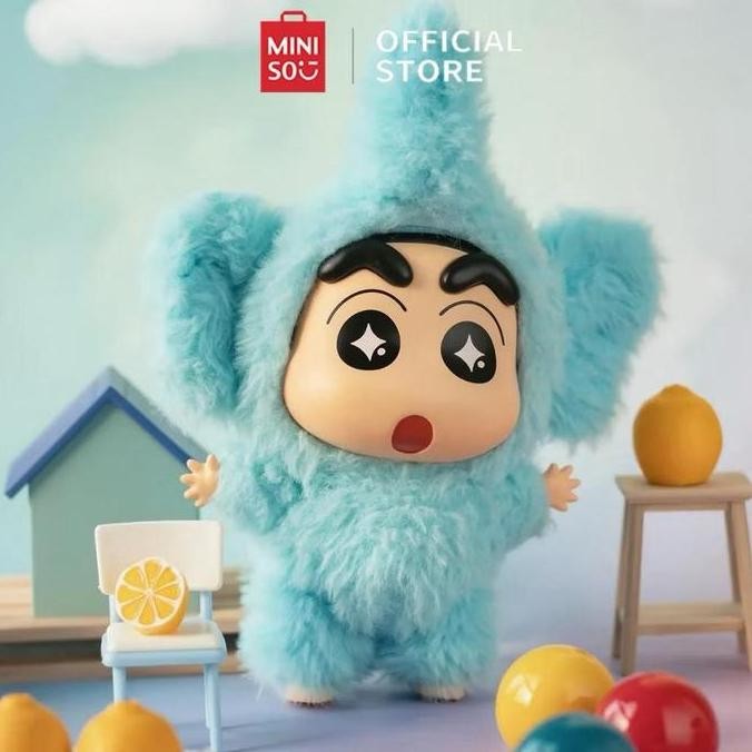 Jual Cryon Shinchan Play Party Series Vinyl Plush Bag Charm Blind Box ...