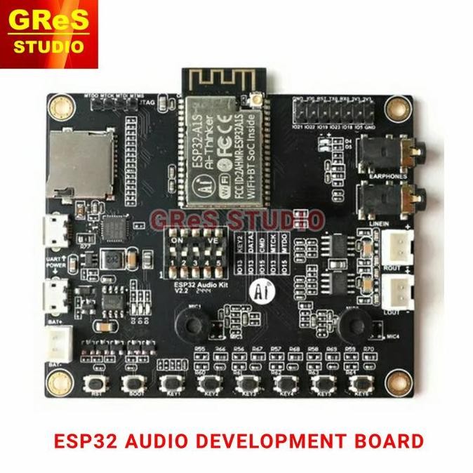 Jual ESP32 Audio Kit WiFi+Bluetooth Module ESP32 Serial to WiFi - ESP32-A1S | Shopee Indonesia
