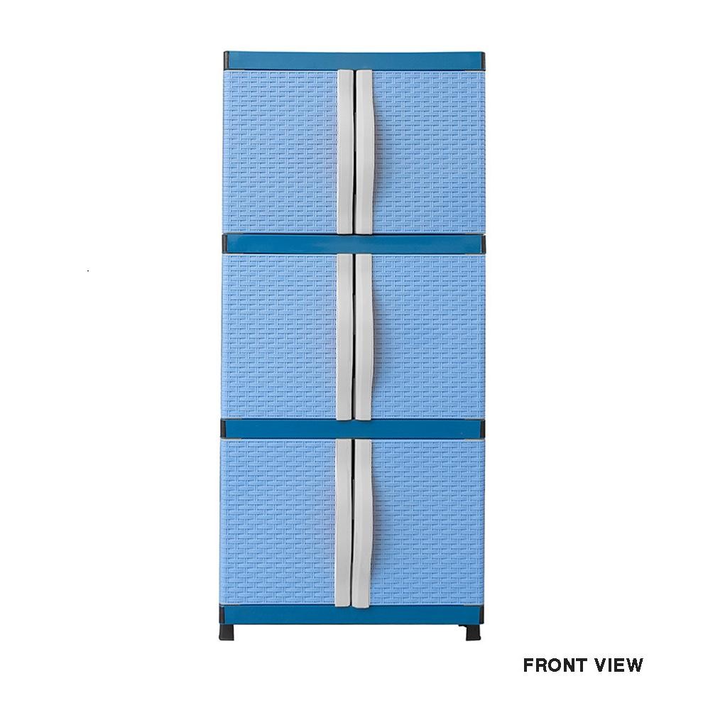 Jual Lemari Plastik Cub Mini Solitaire (SOR) Rotan 3 Susun Modern ...