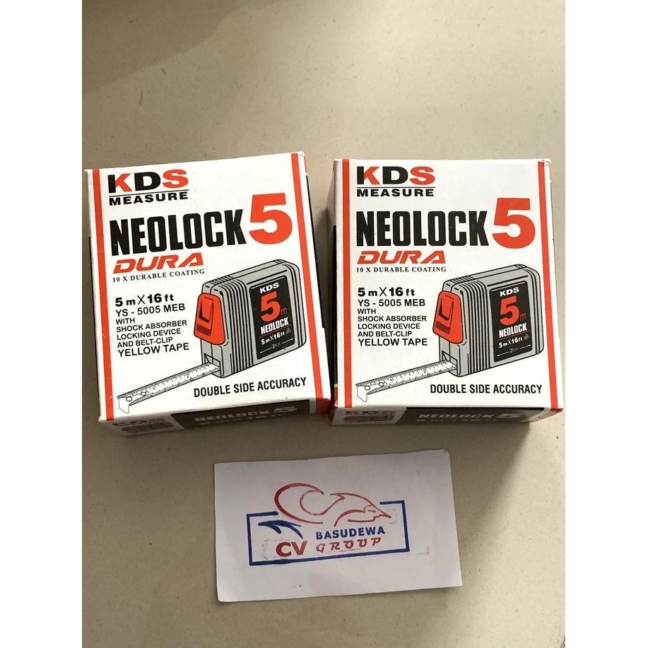 Jual Meteran Roll Kds 5 Meter 5M Meteran Neolock | Shopee Indonesia