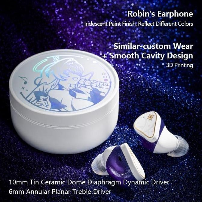 Jual Moondrop Robin X Honkai Star Rail Robin True Wireless TWS Stereo Earphones | Shopee Indonesia
