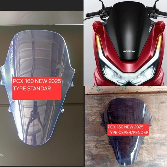 Jual Windshield Pcx 160 2025 Visor Pcx New 2025(Pcx 160 Roadsync ...