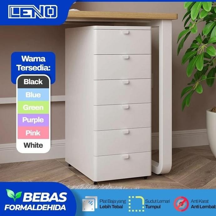 Jual Lemari Serbaguna Besi Multifungsi Laci Full Color Estetik Meja ...