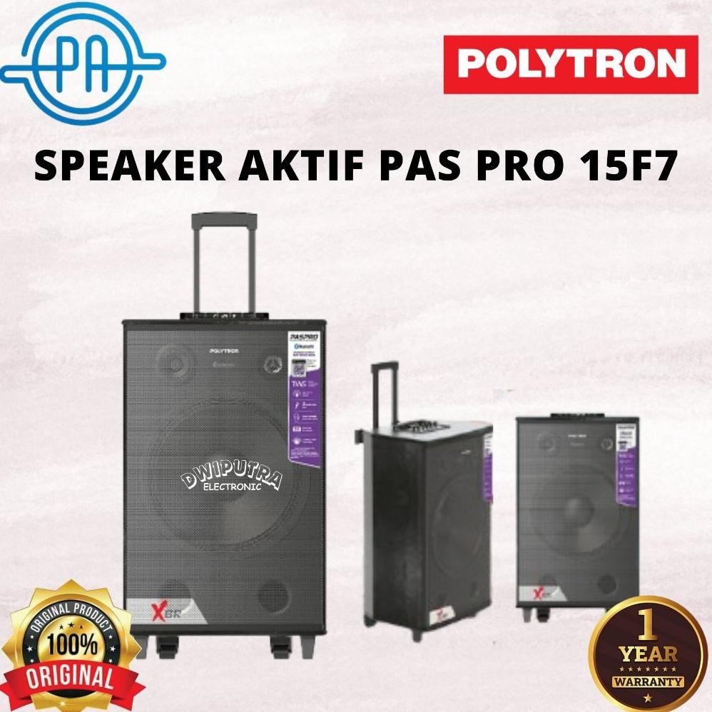 Jual SPEAKER AKTIF POLYTRON PAS PRO 15F7 / ACTIVE PASPRO-15F7 / PAS PRO ...