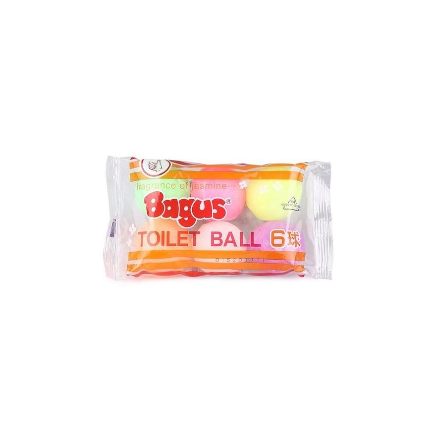 Jual Bagus Toilet Colour Ball Kamper Bola Kamar Mandi Isi 6 MURAH ...