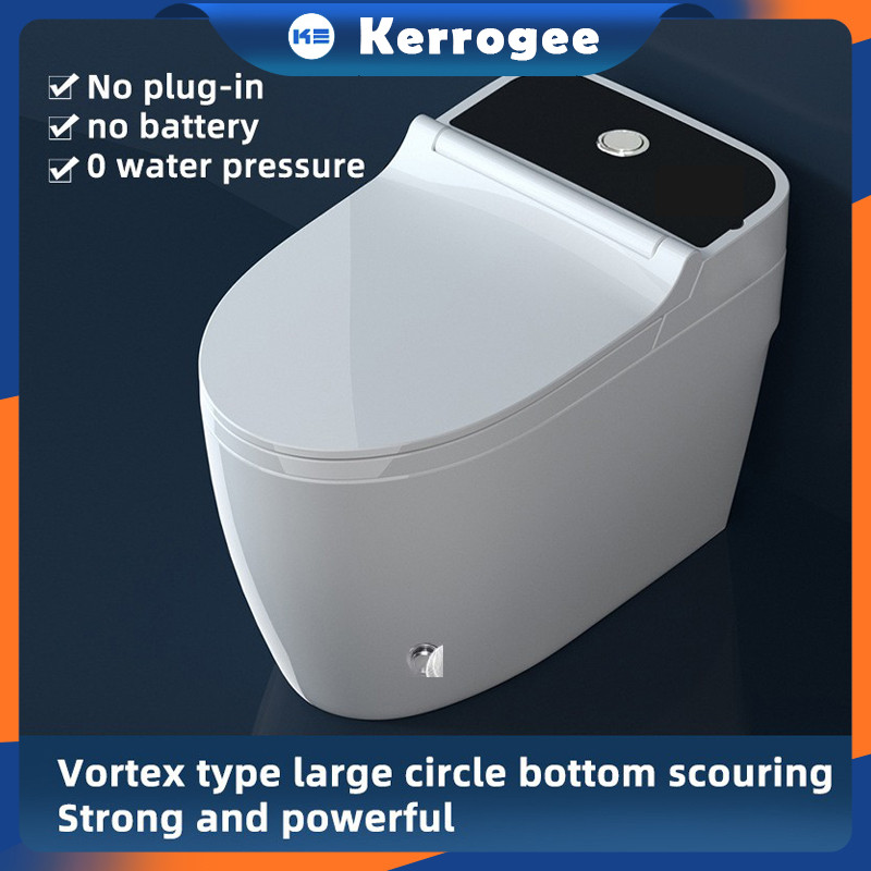 Jual ⚡Tidak perlu listrik⚡ Smart Toilet Kloset Duduk toilet Automatic ...