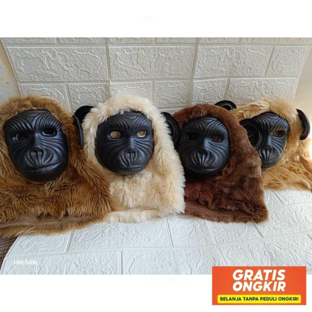 Jual Topeng Singa Dan Topeng Monyet / Topeng Macan Anak Dewasa Termurah ...