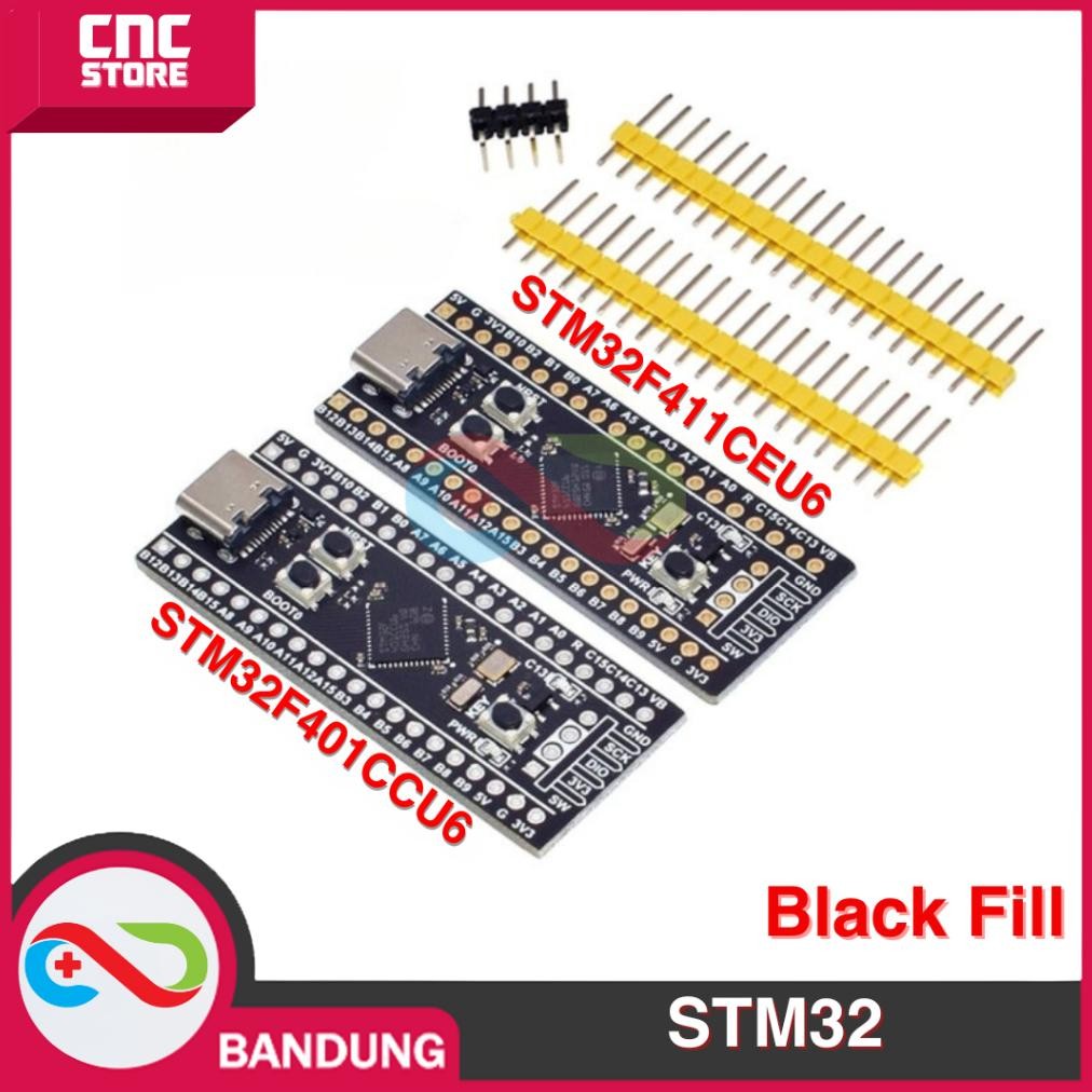 Jual STM32 STM32F4 STM32F411CEU6 STM32F401CCU6 ARM Cortex M4 USB Type C 100mHz 84mHz DiM ...
