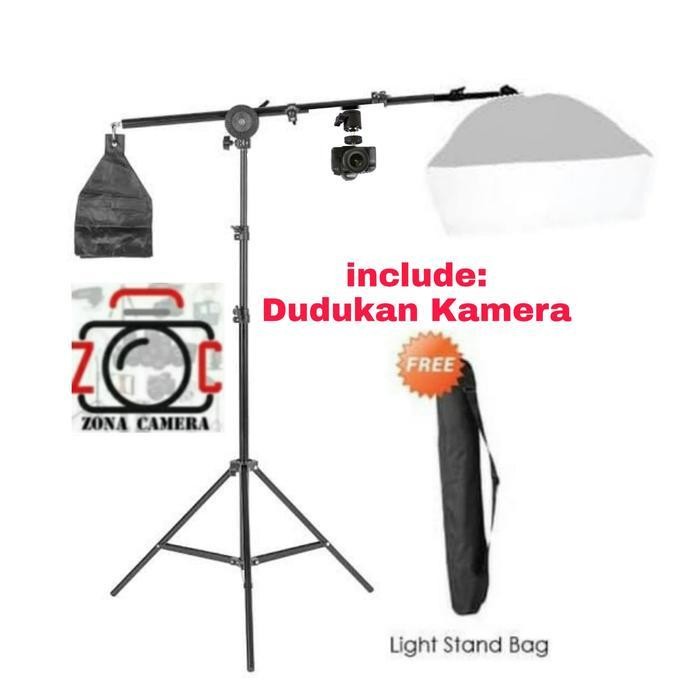 Jual LTS Overhead Kamera Video Photo Product Stand Tripod Arm Zona ...