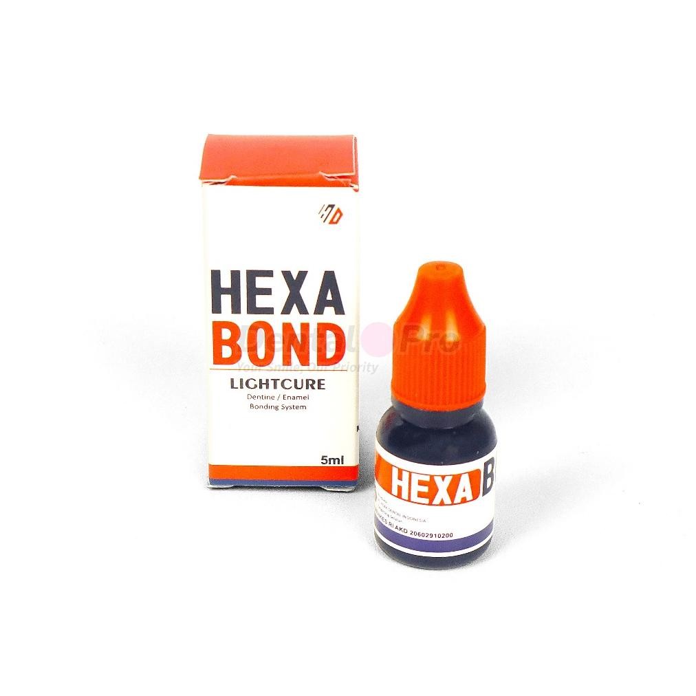 Jual HEXA BOND Bonding Lem Behel Primer Light Curing Dental Primer ...