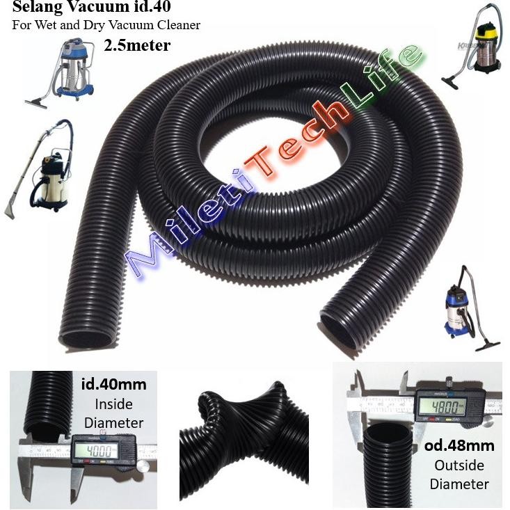 Jual Selang Vacuum id40 flexible EVA for Vacuum Cleaner 30Liter 60Liter 80L 90L Krisbow Alphalux ...
