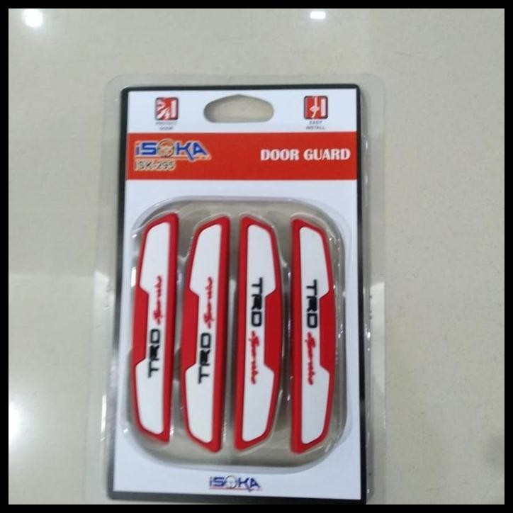 Jual HOT DEAL DOOR GUARD / DOORGUARD PELINDUNG PINTU MOBIL TRD MERAH ...