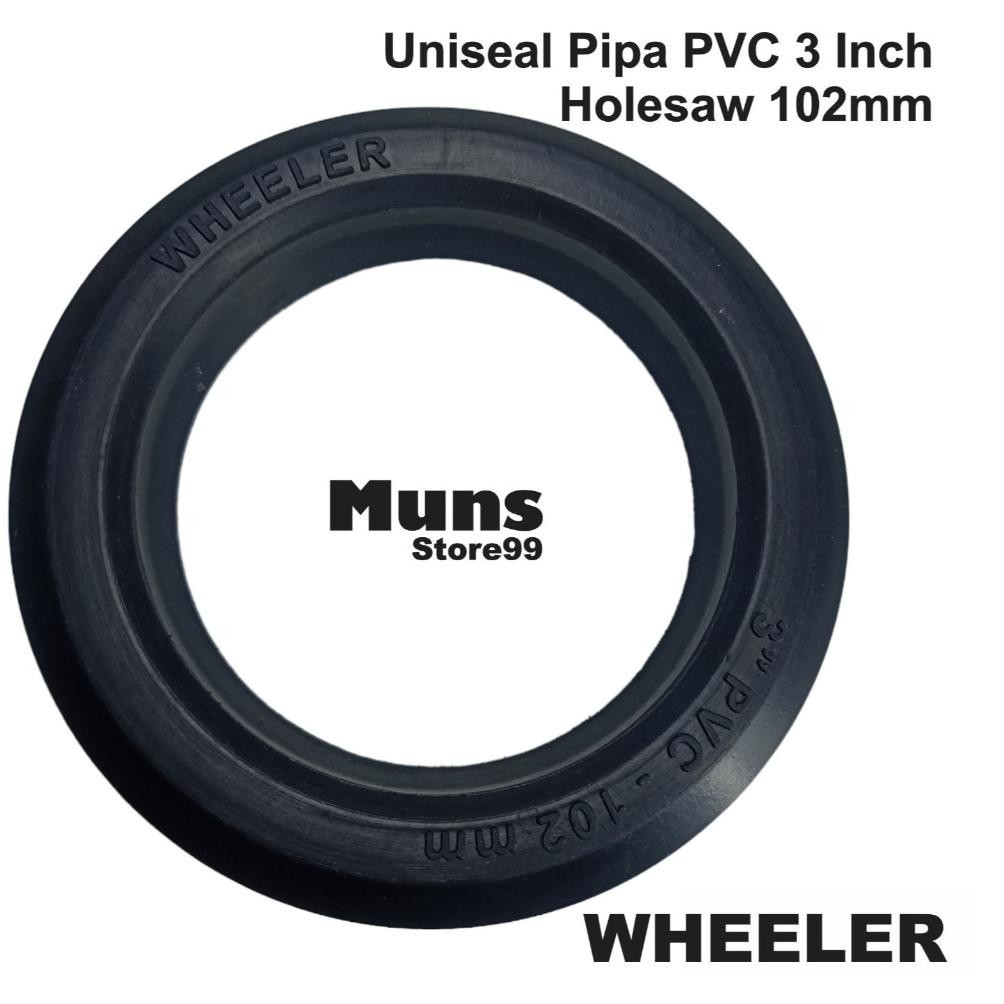 Jual Bisa Cod Karet Uniseal Pipa Pvc 1/2 - 4 Inch Seal Anti Bocor ...