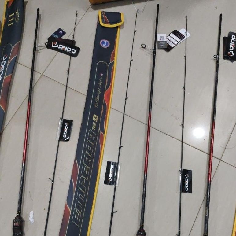 Jual Diskon Joran Pancing Solid Carbon Daido Emperor Iii Gen 3 662 Atau 702 Empero R Sedia Juga ...