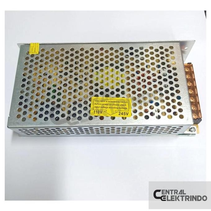 Jual Stk Power Supply 12V 10A Adaptor Jaring 12V 10Ampere Dc | Shopee ...