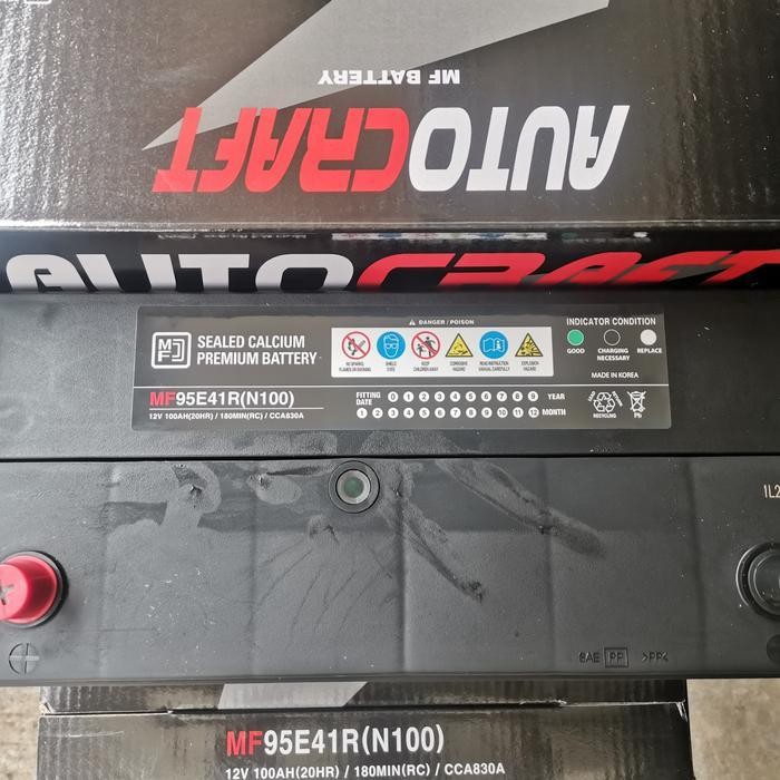 Jual Aki Kering N100 12V 100Ah 95E41R Autocraft Genset Kapal Taft Gt Dyna Original Dan ...