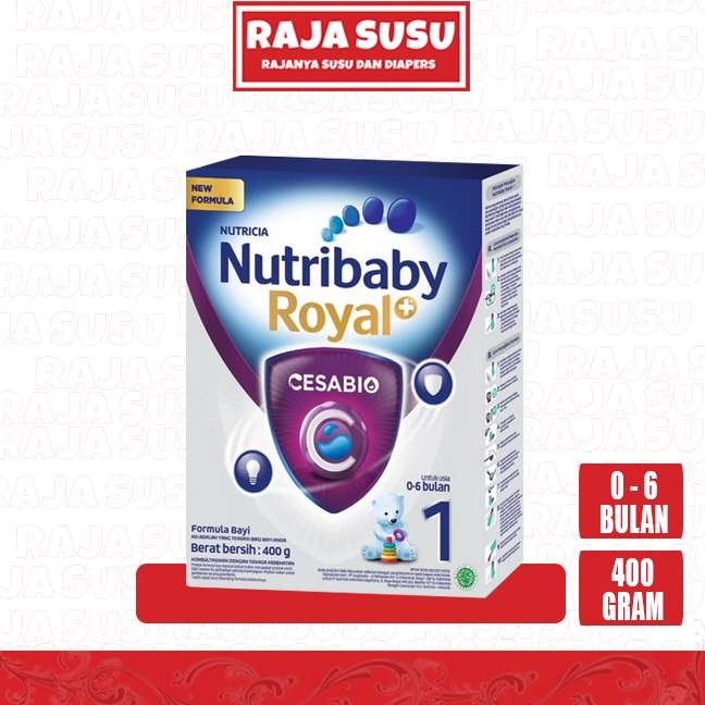 Jual NUTRIBABY ROYAL CESABIO 1 400 GR - RAJA SUSU | Shopee Indonesia