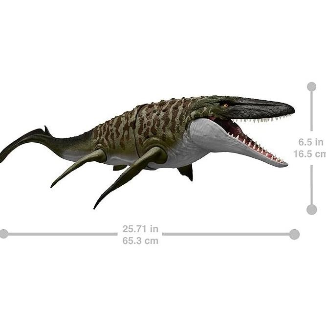 Jual Mega Sale Mattel Jurassic World Rebirth Bite N Blast Mosasaurus ...