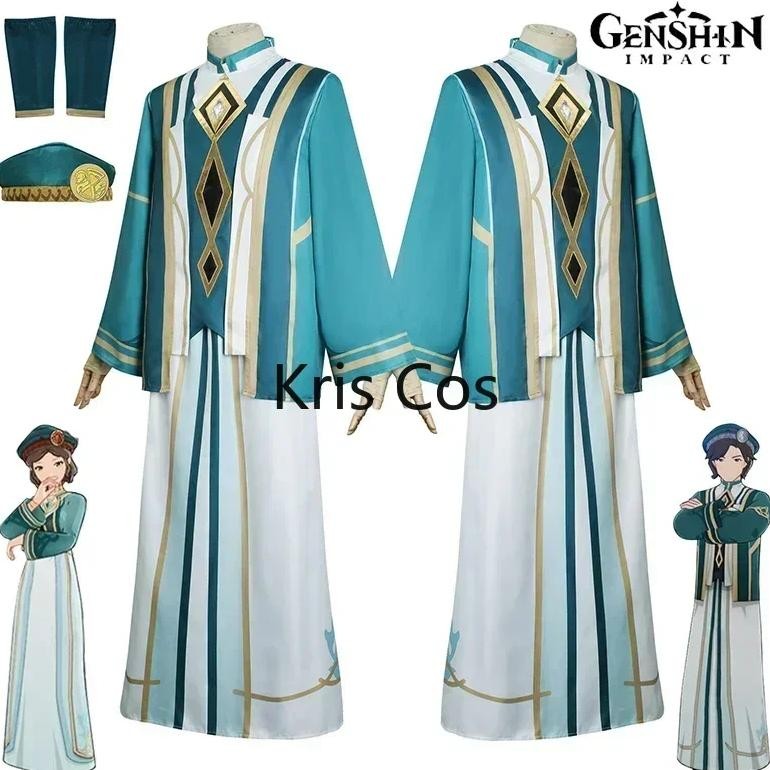 Jual Akademiya Cosplay Costume Uniform Game Genshin Impact The ...