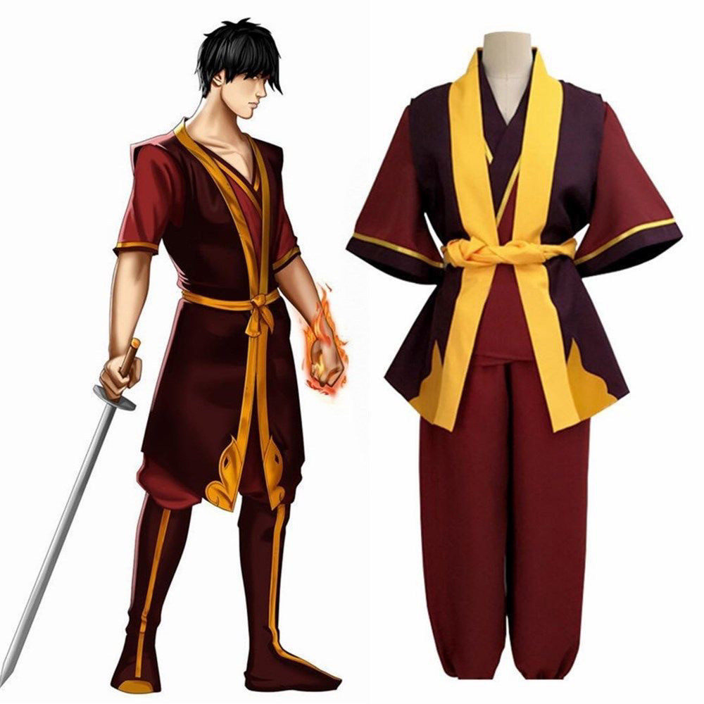 Jual Avatar The Last Airbender Zuko cos Clothing Fire Nation Prince ...