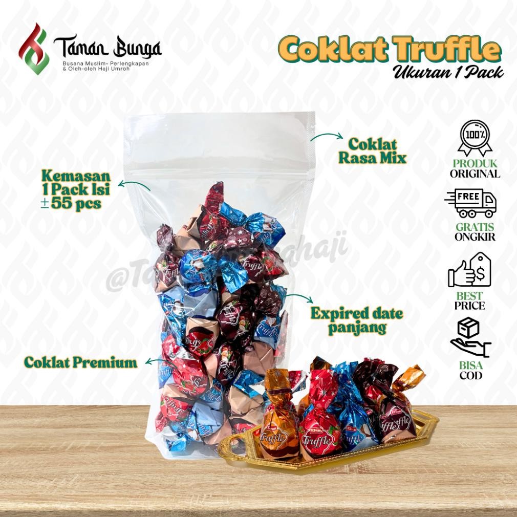 Jual Coklat Truffle / Cokelat Premium / Coklat Turkey / Oleh Oleh Haji ...